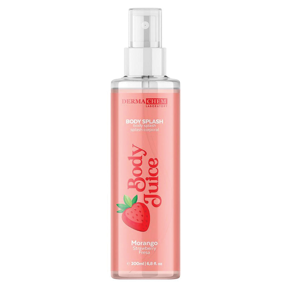 Body Splash Dermachem Morango 200ml